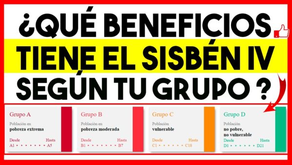 Que beneficios tiene el grupo b7 del sisbén